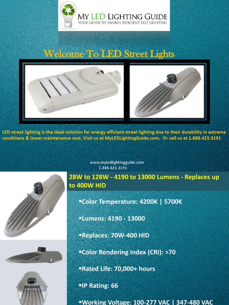 Street LED Lighting | PDF