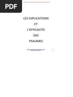 Les 3000 Codes Secrets Des Psaumes | PDF | Prière | Psaumes