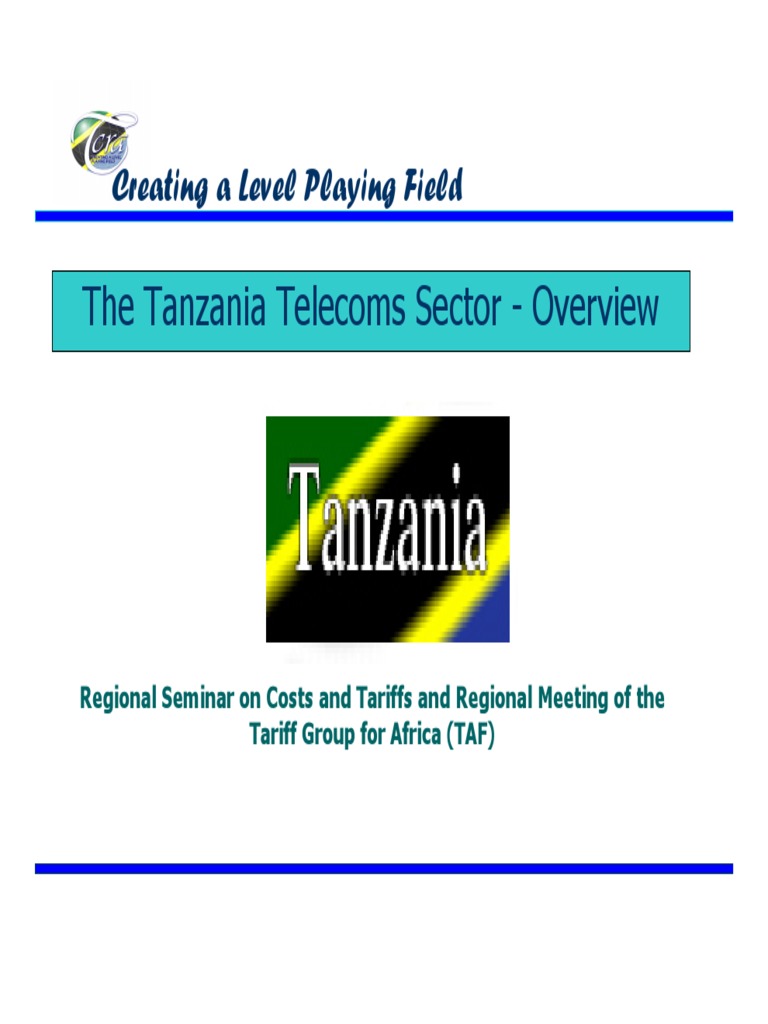 Tanzania Telecom Overview | PDF | Internet Service Provider ...