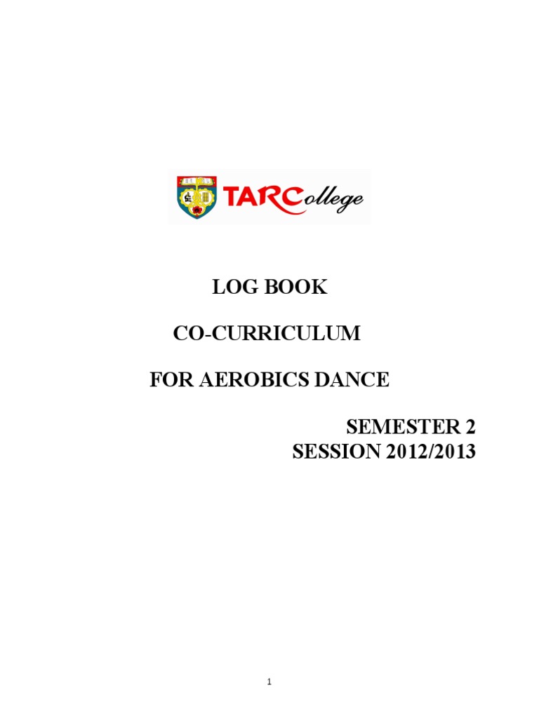 Aerobics Logbook | PDF | Aerobic Exercise | Sports