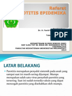 Parotitis: Gejala, Penyebab, dan Pengobatan | PDF