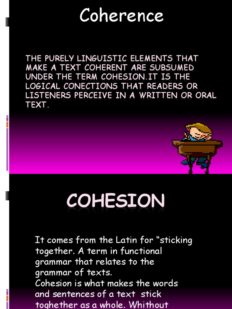 Cohesion 3 | PDF | Pronoun | Syntax