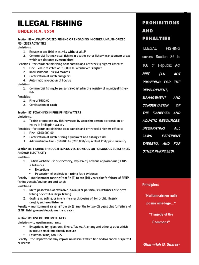 Illegal Fishing Report | PDF | Fishery | River