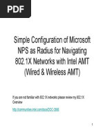 MS Switch RADIUS Setup Guide | PDF | Radius | Computer Network