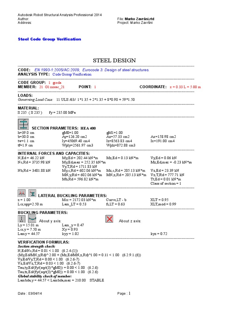 EN 1993-1:2005/AC:2009, Eurocode 3: Design of Steel Structures | PDF ...
