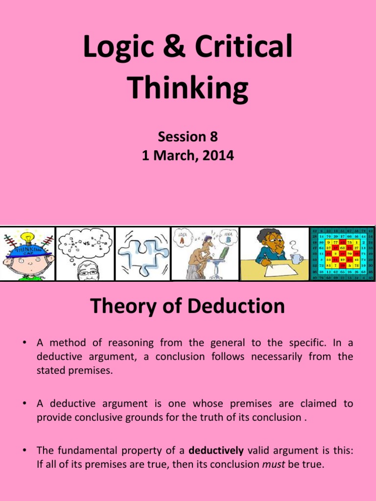 Logic & Critical Thinking | PDF | Argument | Metaphilosophy