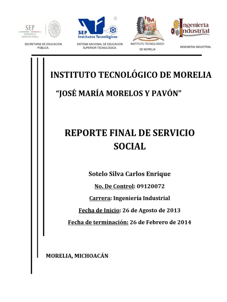 Ejemplo Del Reporte Final Del Servicio Social Nuevo E - vrogue.co Ejemplo Del Reporte Final Del Servicio Social Nuevo E - vrogue.co
