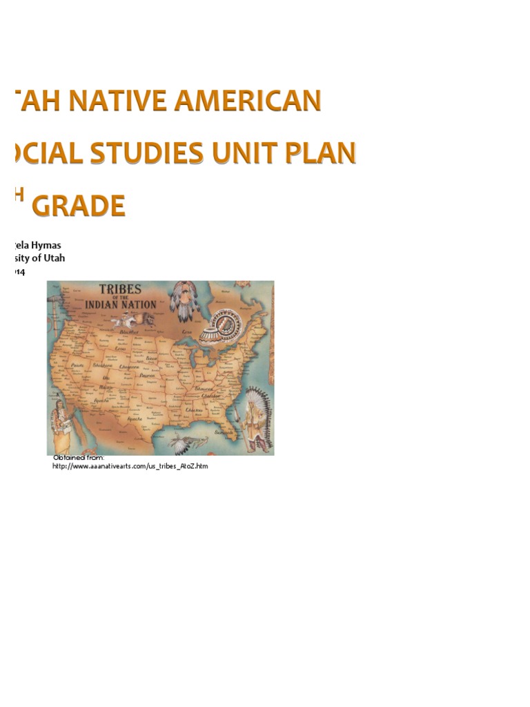 Utah Native American Studies Unit Plan | PDF | Tribe | Indigenous ...