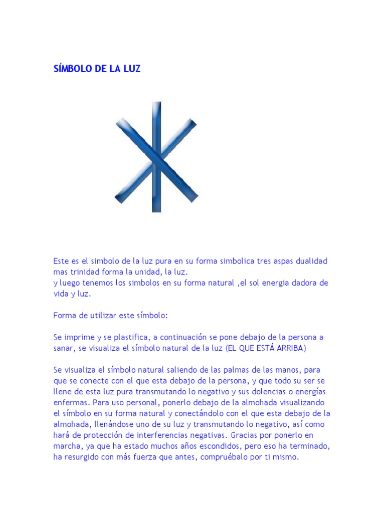 Símbolo de La Luz | PDF