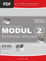 Primena Racunara - Vezba 1 - Rad Sa Fajlovima I Folderima | PDF