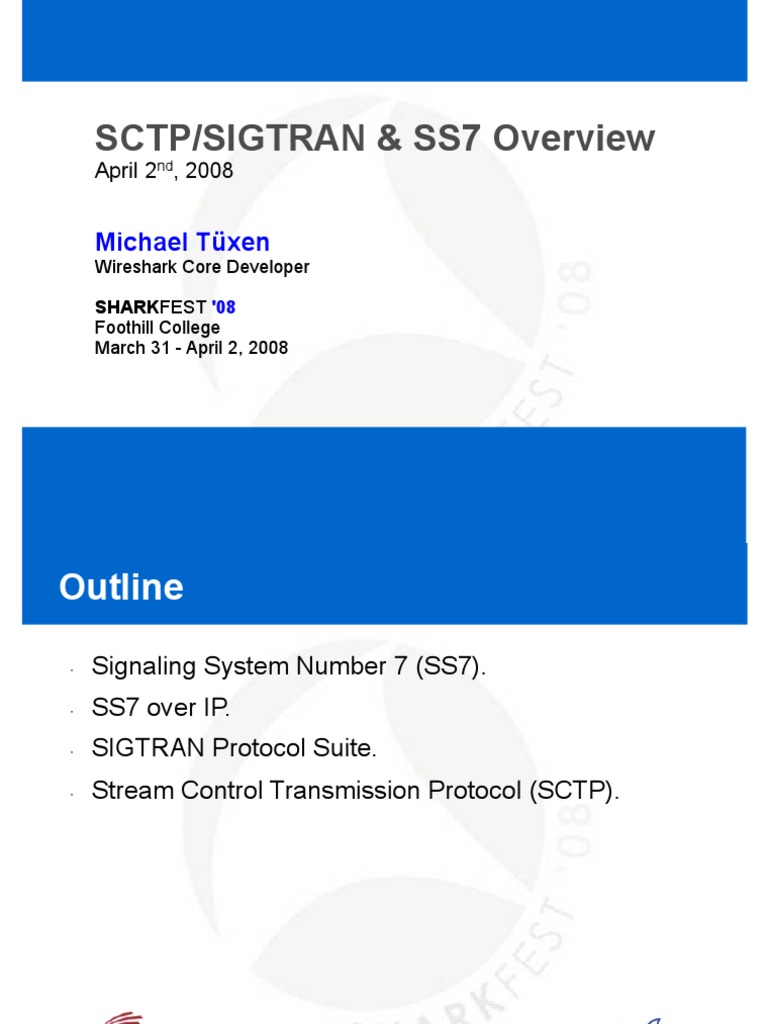 SCTP Sigtran and SS7 | Download Free PDF | Internet Protocols | Internet Architecture