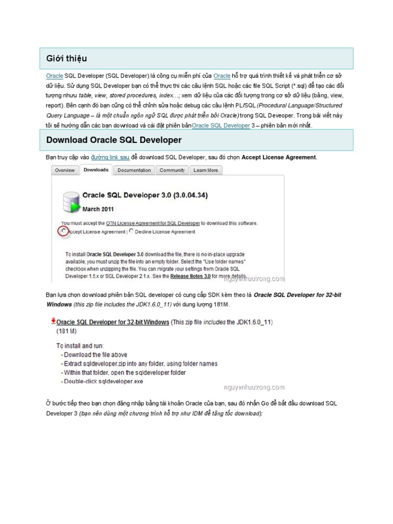 Tut Oracle SQL Developer | PDF