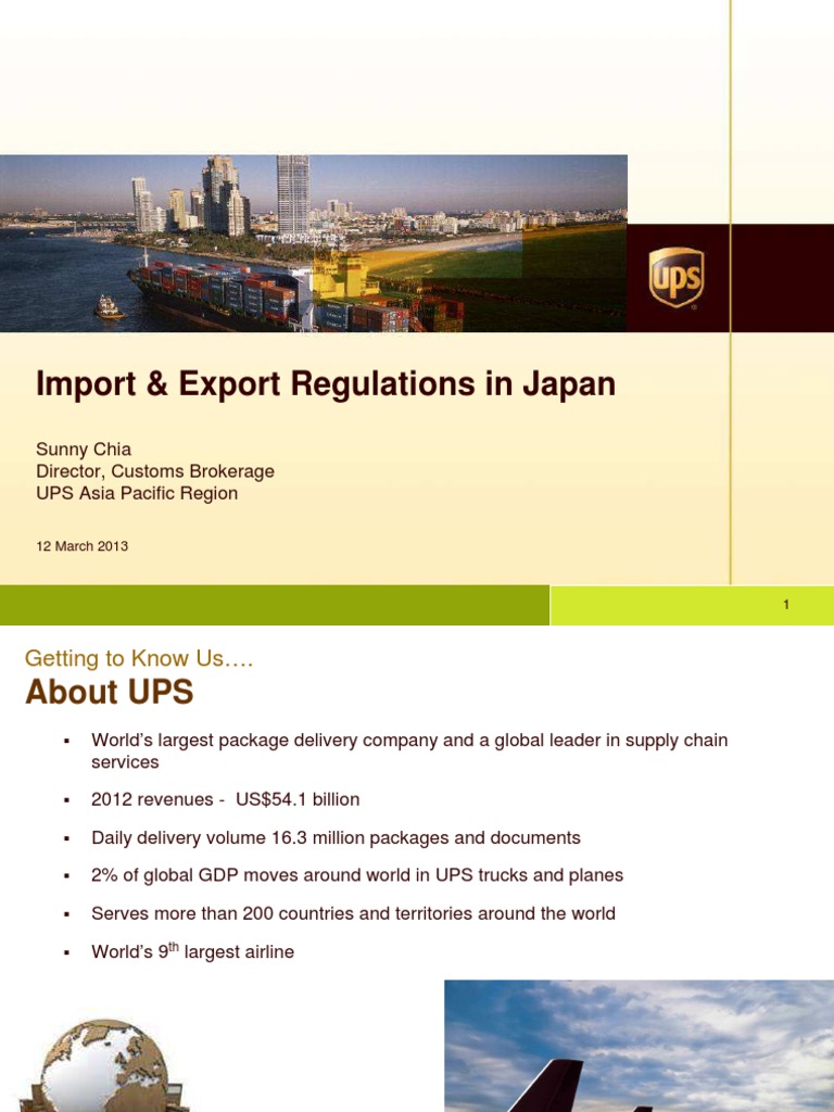 Japan Import & Export Rules Guide | PDF | Pharmaceutical Drug | Dietary ...