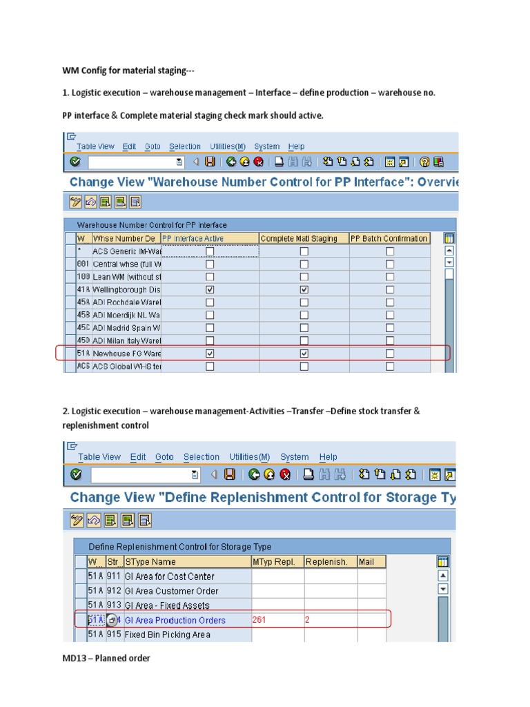 Material Staging | PDF