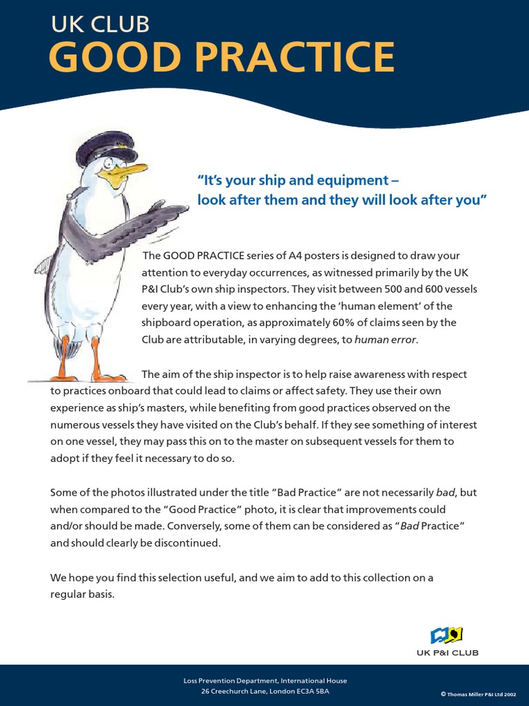 Good Practice Posters | PDF