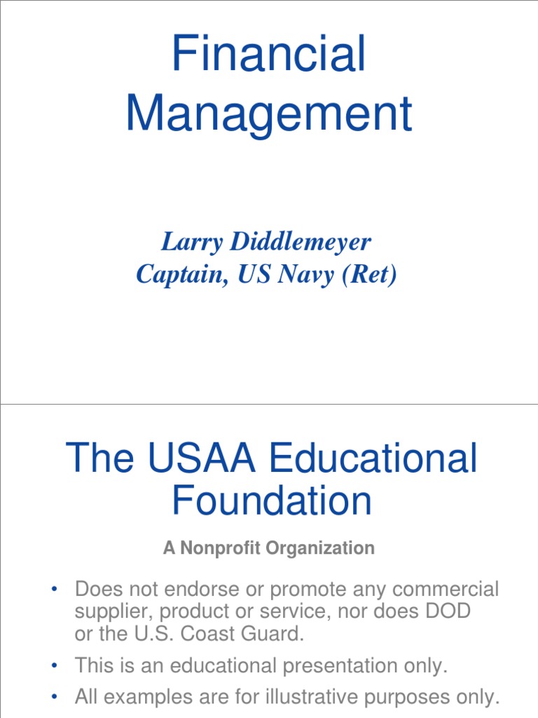 USAA Presentation | PDF | Mutual Funds | Insurance