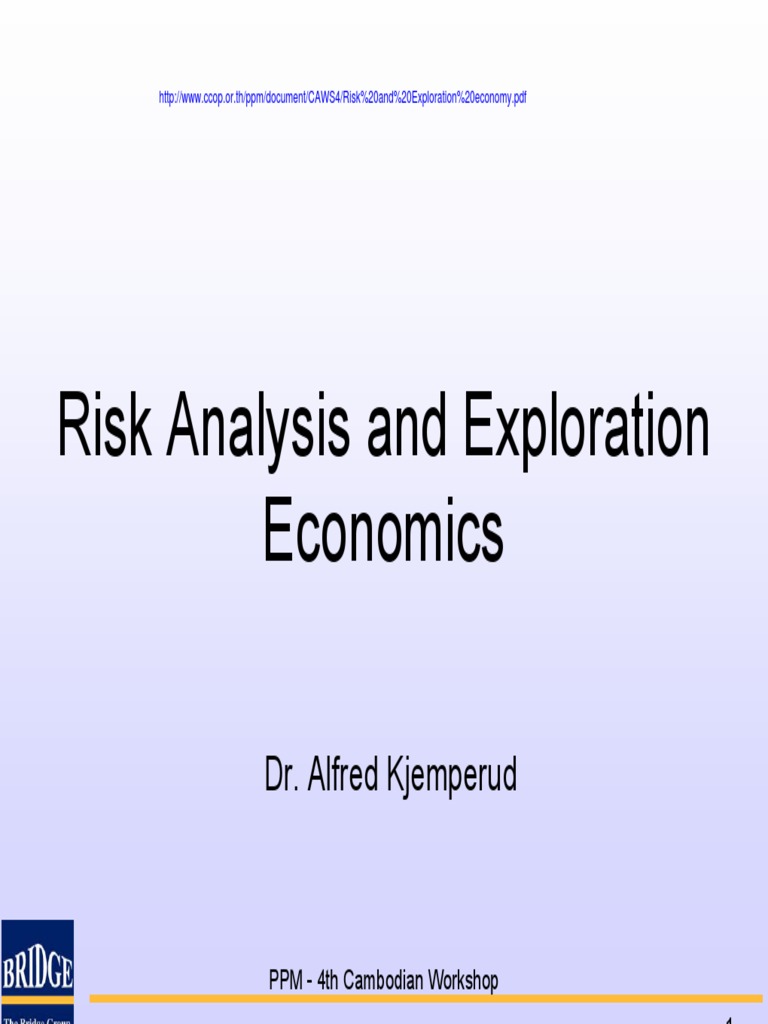 Risk Analysis and Exploration Economics - Kjemperud | PDF | Hydrocarbon ...