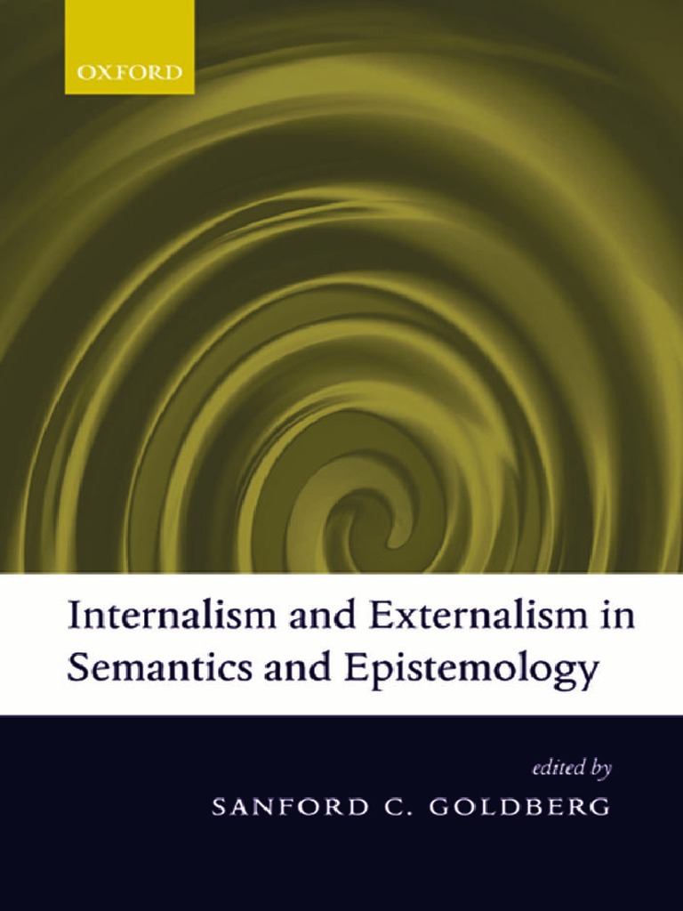 Internal Ism and External Ism in Semantics and Epistemology | Download ...