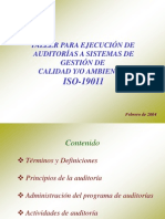 Iso 19000 | PDF | Auditoría | Gestión de la calidad