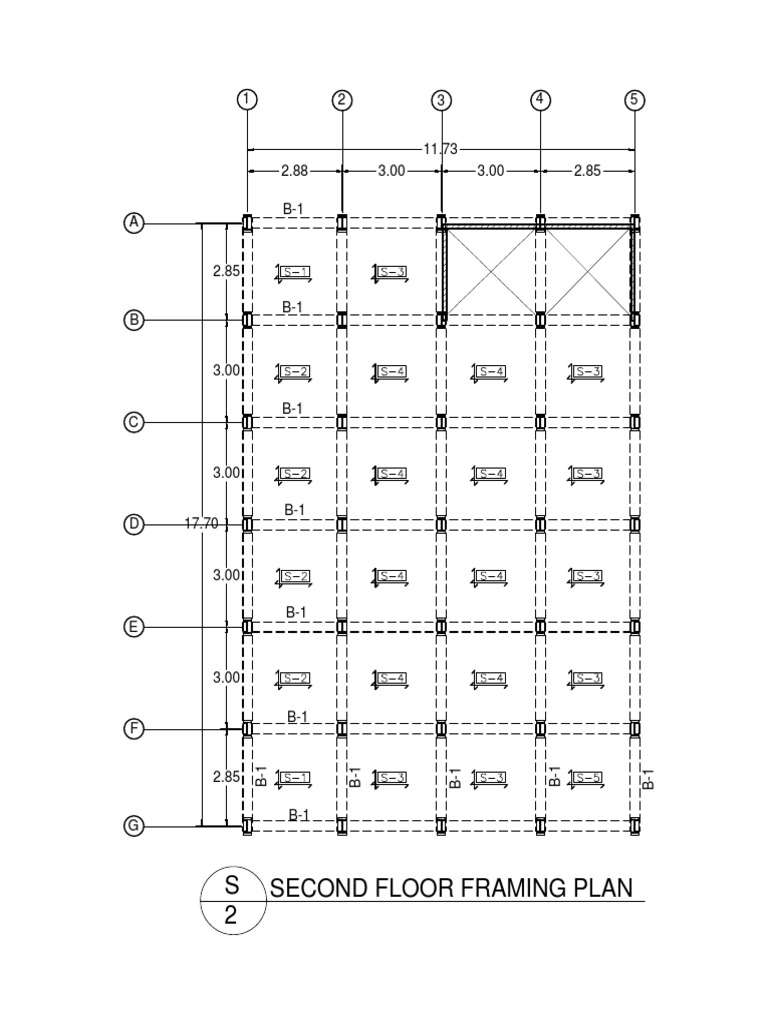 2nd Floor Framing Plan | PDF