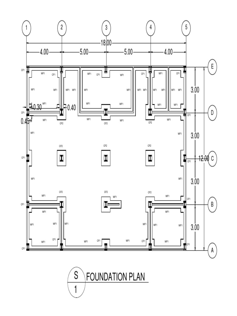 Foundation Plan | PDF