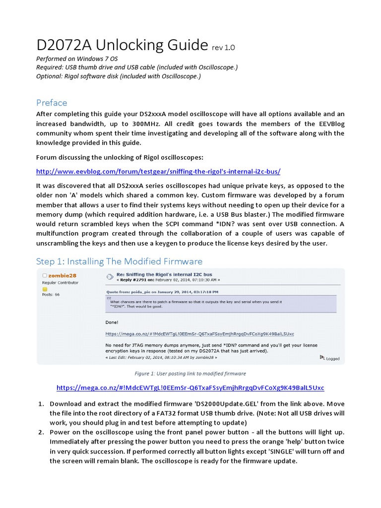 D2072A Unlocking Guide | PDF | Usb | Usb Flash Drive