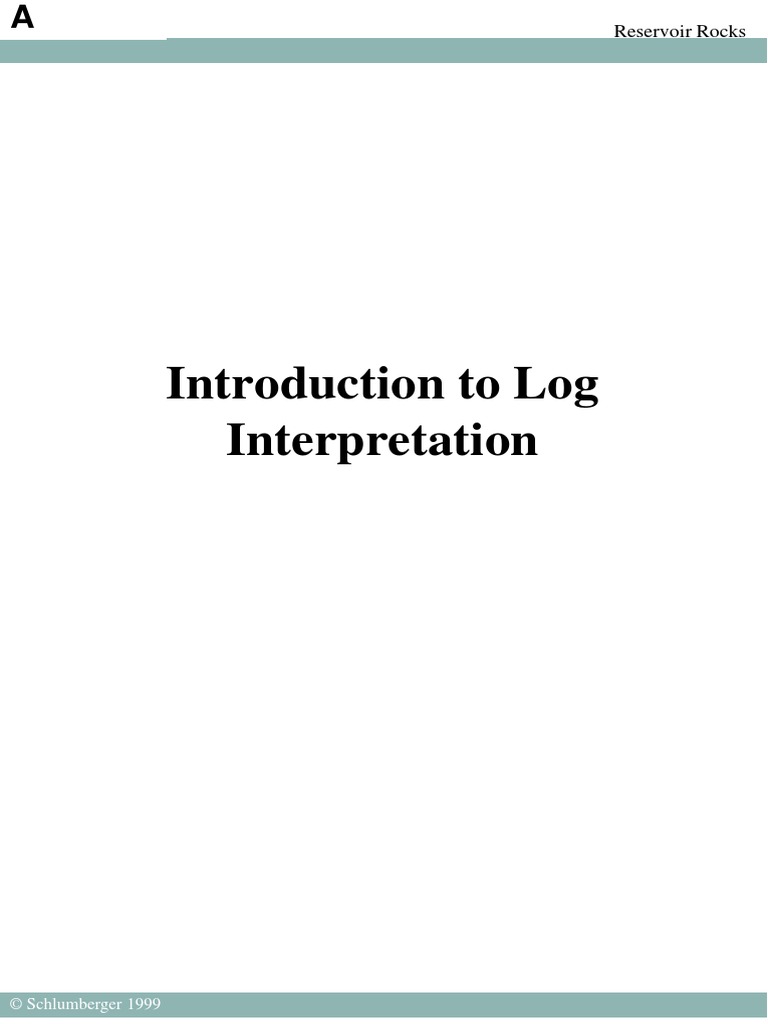 1-Basic Log Interpretation | PDF | Sedimentary Rock | Permeability ...