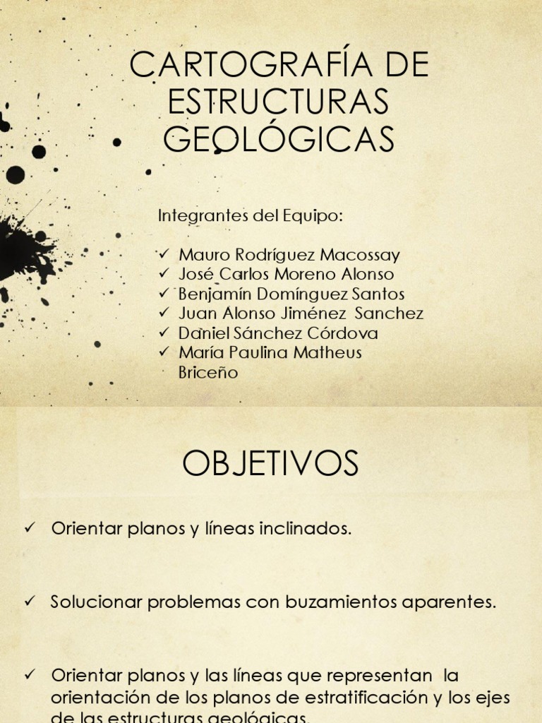 Cartografia de Estructuras Geologicas, 2012 | PDF | Topografía | Mapa