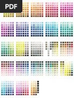 DMC Floss To RGB Values Conversion Chart | PDF | Blue | Rgb Color Model