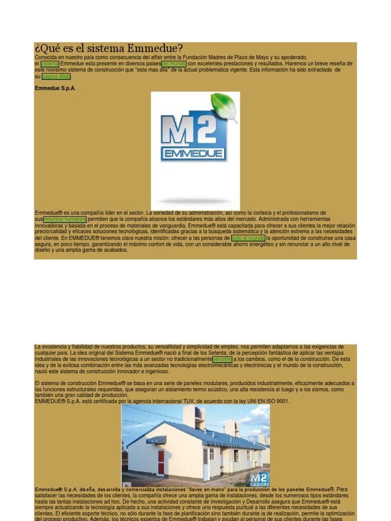 Qué Es El Sistema Emmedue | PDF | Aislamiento térmico | Poliestireno