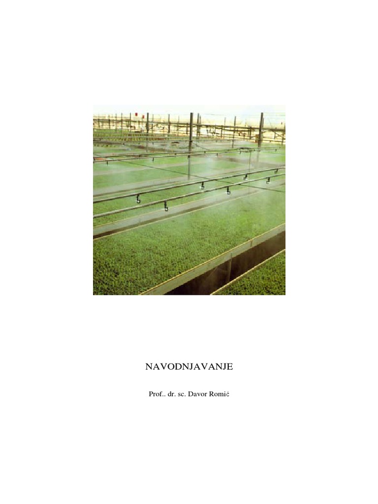 Skripta Navodnjavanje | PDF