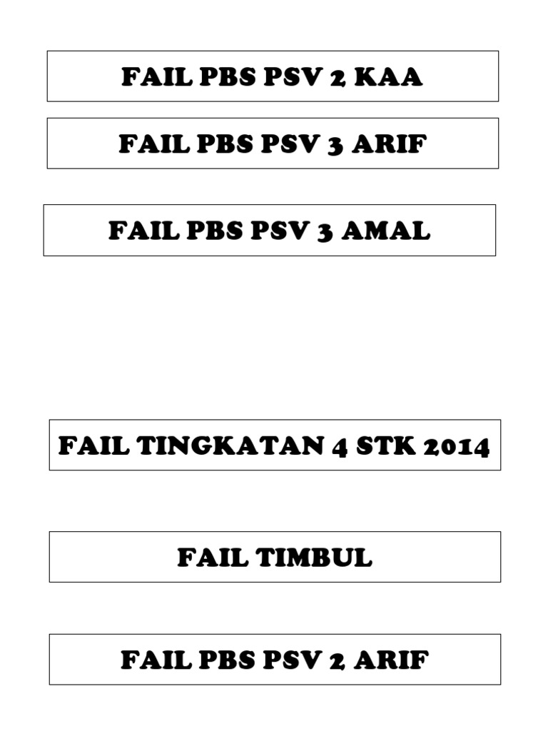 Cover Tepi Fail | PDF