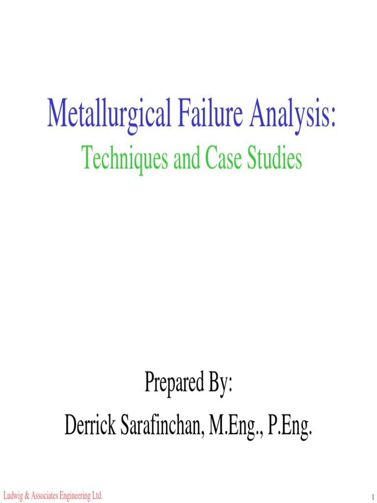 Failure Analysis | PDF | Fracture | Strength Of Materials