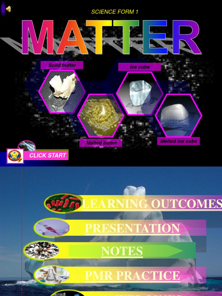 States of Matter: Ice Cube Explained | PDF