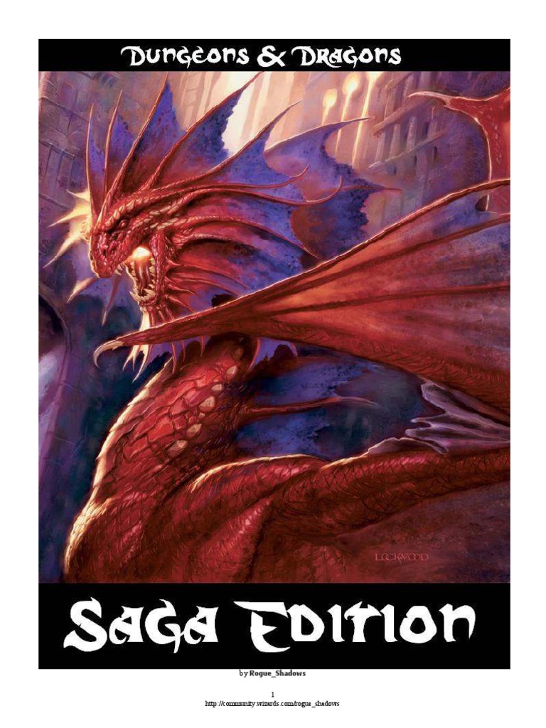 DND Saga Edition | PDF | Elf (Dungeons & Dragons) | Dungeons & Dragons