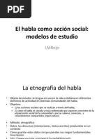 Hymes Modelo Speaking | PDF | Dialecto | Lingüística