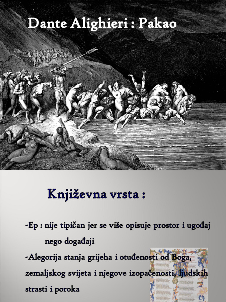 Dante Alighieri - Pakao | PDF