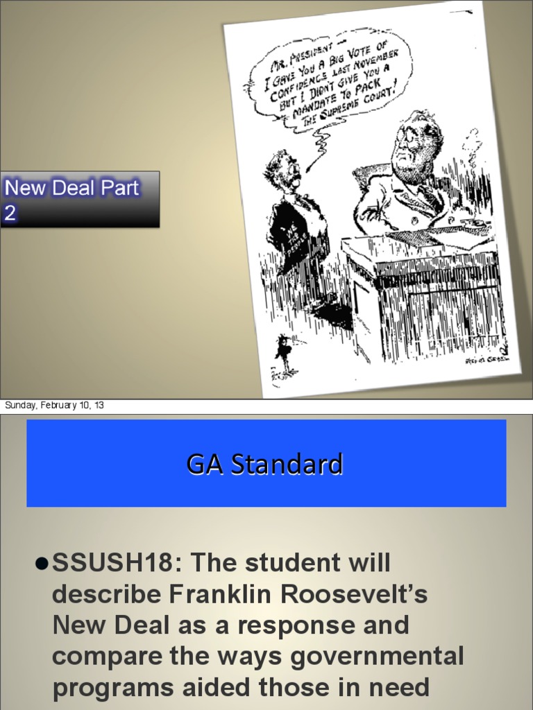 New Deal Part 2 | PDF