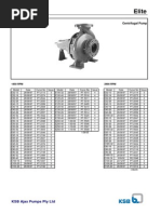 KSB Pump Multitec Spec | PDF | Pump | Chemical Engineering