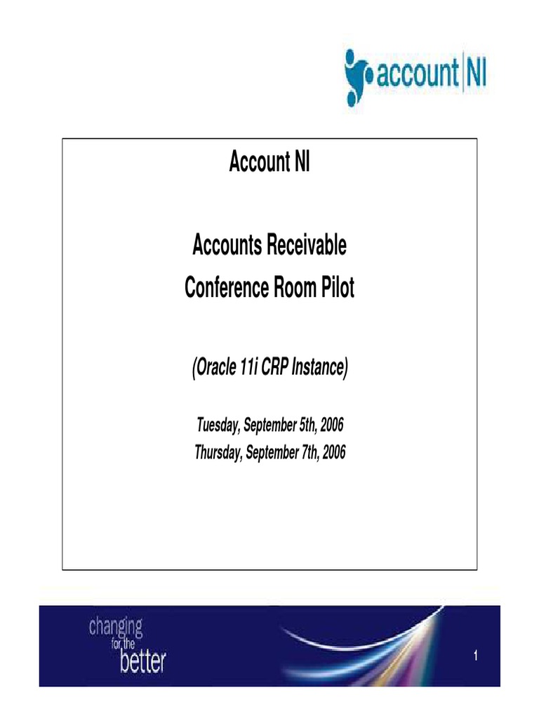 Accounts Receivable - CRP | PDF | Receipt | Debits And Credits