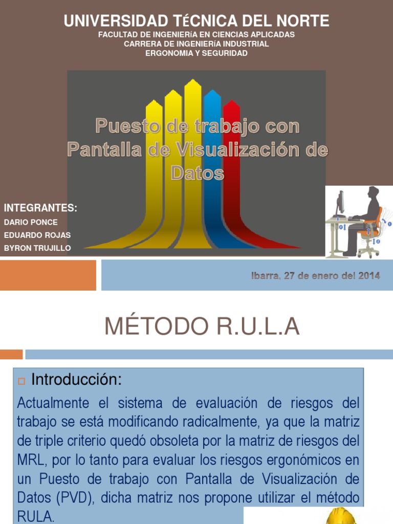 Método RULA para Evaluación Ergonómica | PDF | Factores humanos y ...