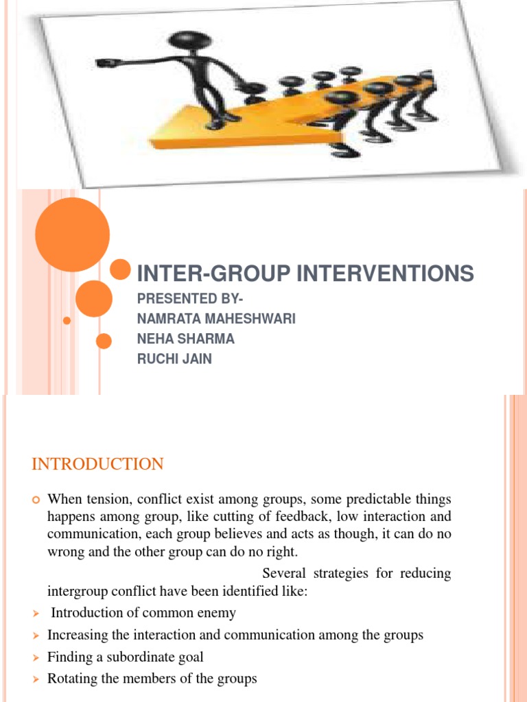 Inter Group Interventions | Team Building | Negotiation