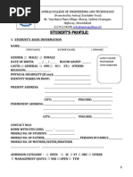 Student - Profile - For KVS Samagam Portal | PDF