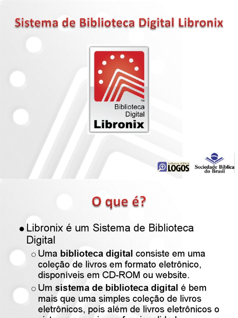 Libronix: Sistema de Biblioteca Digital | PDF | Novo Testamento | Bíblia