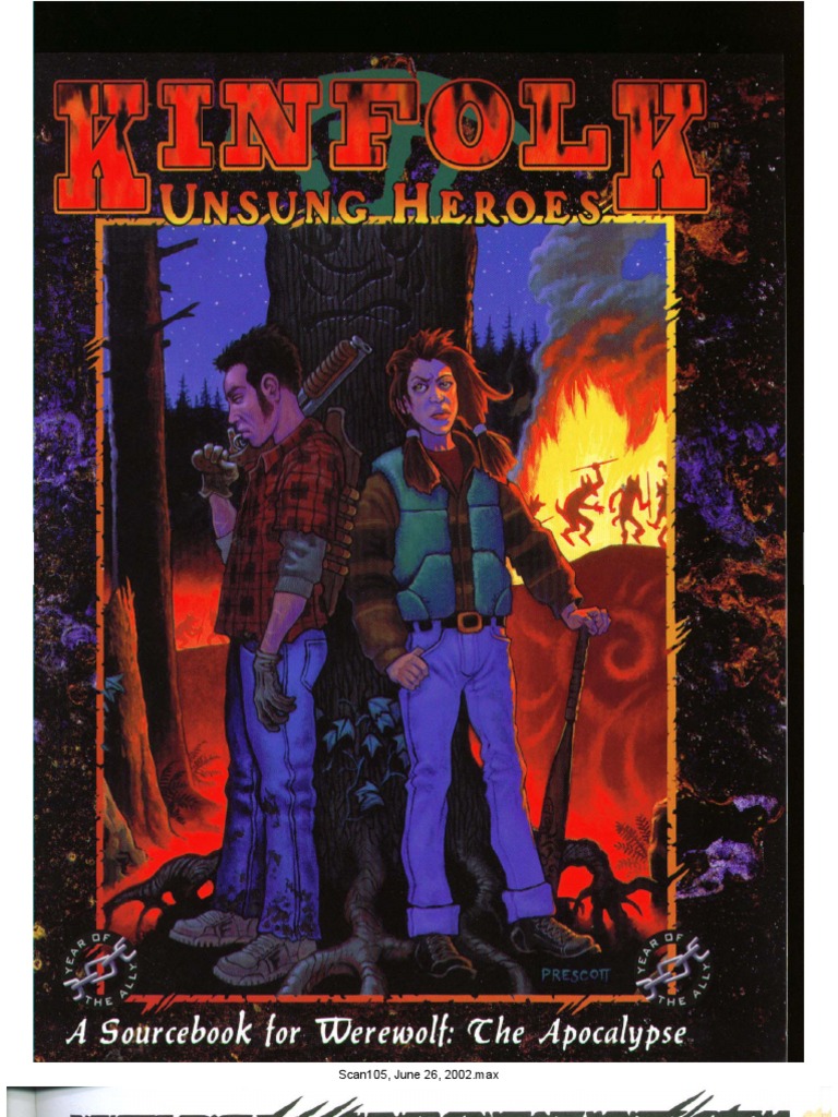 WOD - Werewolf - The Apocalypse - Kinfolk Unsung Heroes | PDF | Computers
