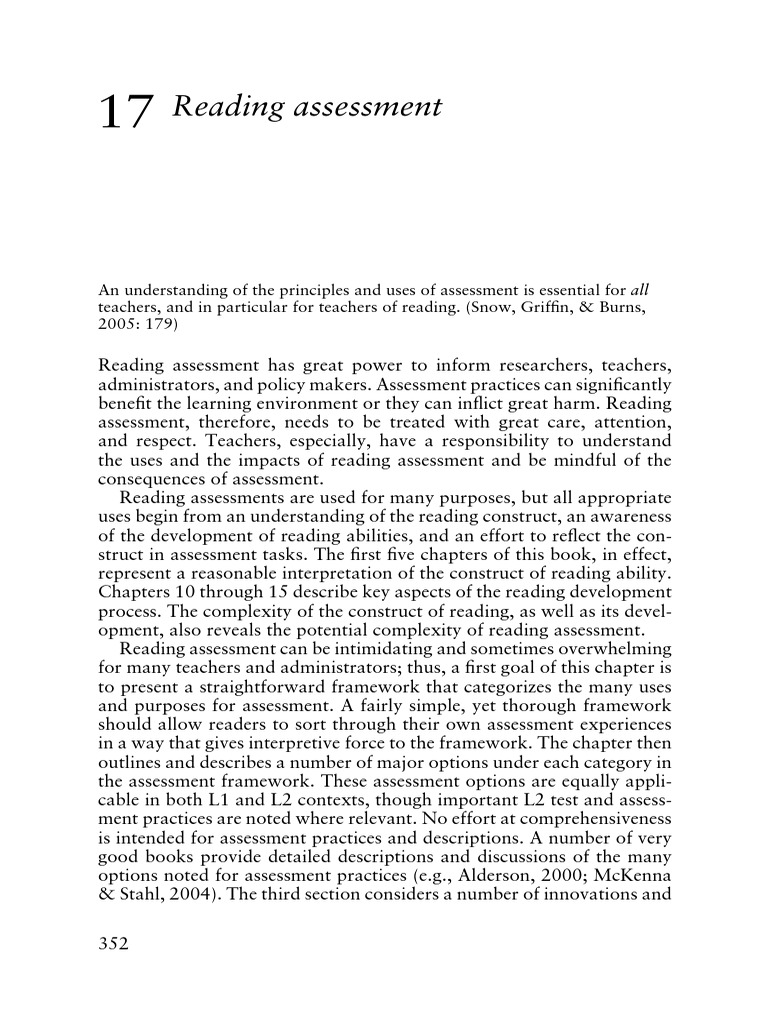 Reading in A Second Language | PDF