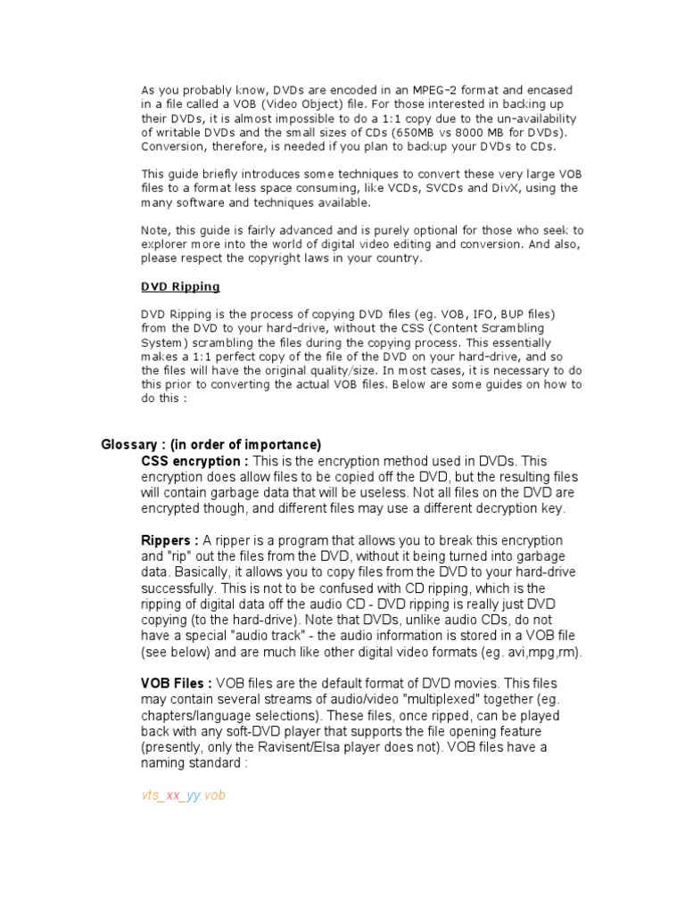 Glossary: (In Order of Importance) Css Encryption: This Is The ...