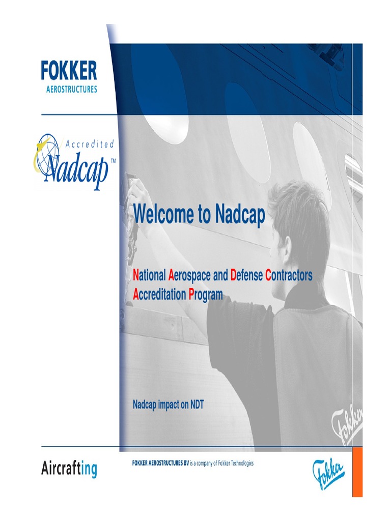 Nadcap NDT Accreditation Overview | PDF | Nondestructive Testing | Audit