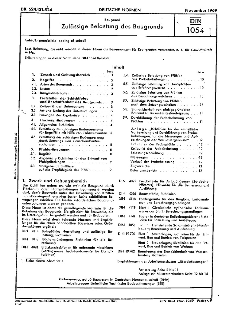 Din 1054 | PDF