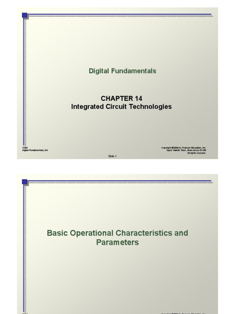 1 CH14 - IC Technologies | Download Free PDF | Cmos | Electronic Circuits